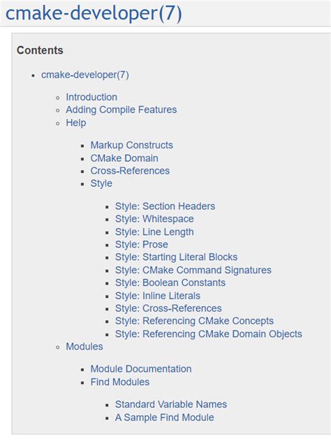 Why Did Cmake Developer Change Its Contents Since Version Development Cmake Discourse
