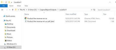 How To Save Report Outputs To A File System In Cognos Analytics — Pmsquare