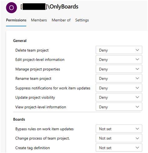 Tfs Granting Only Board Access In Azure Devops Stack Overflow
