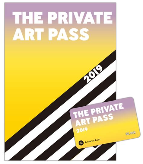 The Private Art Pass 2019 By Larrys List The Ultimate Art World