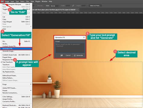 How To Use Photoshop Generative Fill Generate Background Add Objects