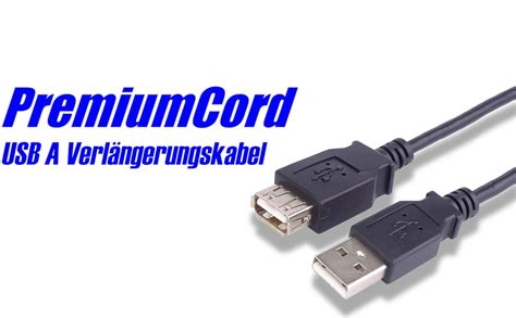 Premium Cord M USB Extension Cable A A Amazon Co Uk Computers