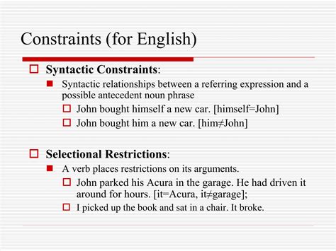 Anaphora Resolution Natural Language Processingppt