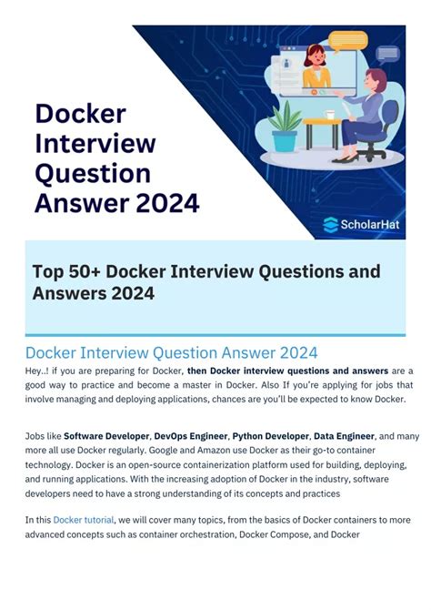 Ppt Docker Interview Questions Pdf By Scholarhat Powerpoint