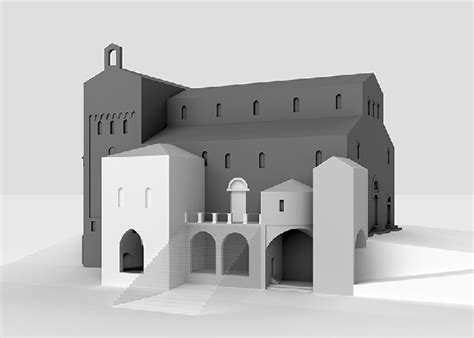 Volumetric 3d Reconstruction Of The Historical Phases In Dark Grey The Download Scientific