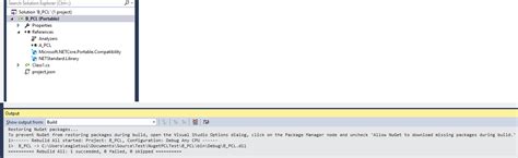 C Portable Dll Netstandard 15 Nuget Install Issue Stack Overflow