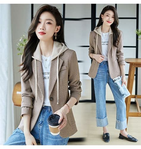 여자재킷 루즈핏 상의 원템3 봄가을 정장 코트 양복 재킷 투피스 데님 티몬