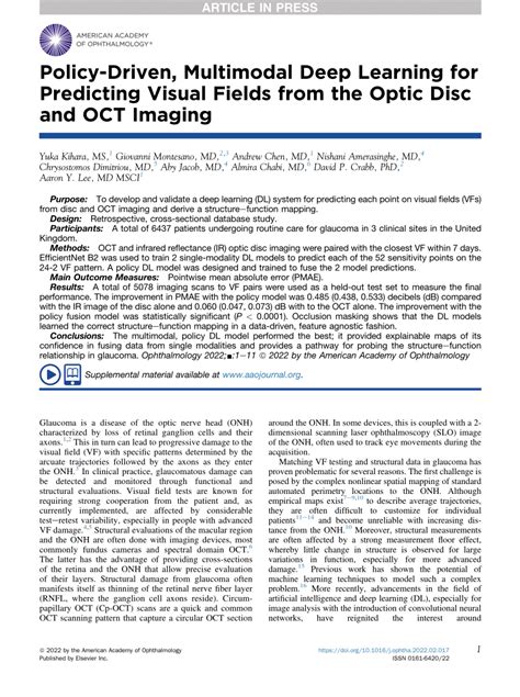 Pdf Policy Driven Multimodal Deep Learning For Predicting Visual