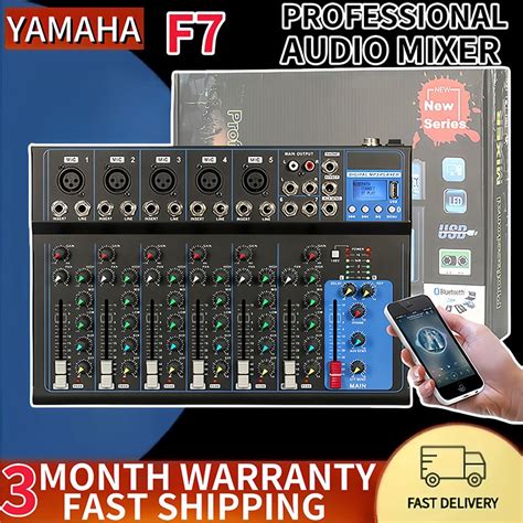 F Channel Mixer USB Bluetooth Professional Mixer Console MIXER Shopee Philippines