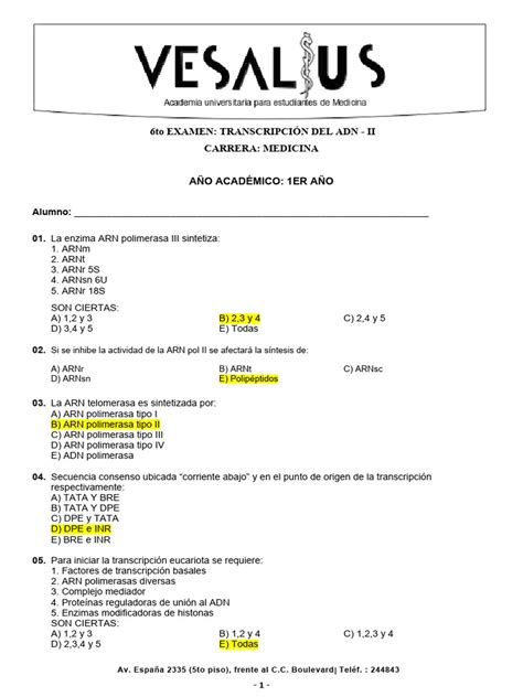 6to examen transcripcion ii 53 para arreglar 1 17 2 14 pdf