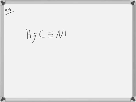 SOLVED Draw The Lewis Structure For HCN Indicate The Hybrid Orbitals And Draw A Picture