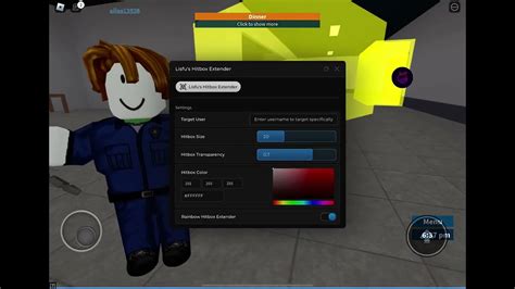 New Op Roblox Script Showcase Lisfus Hitbox Extender Universal Script Youtube