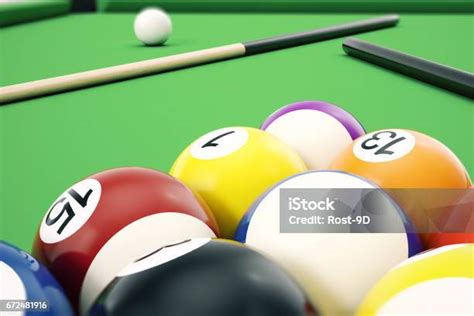 3d 그림 미국 수영장 당구 공 배경입니다 미국 당구입니다 당구 공을 닫습니다 게임 바 당구 테이블 게임입니다 1에 대한 스톡 사진 및 기타 이미지 Istock