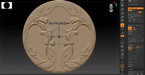 Floor Grid Project On Mesh Doesnt Work On Subtool But Gymbal And All Previews Display My