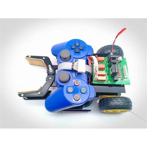 Jual Robot Transporter Basic Edukasi Manual Gripper Control By Joystick Shopee Indonesia