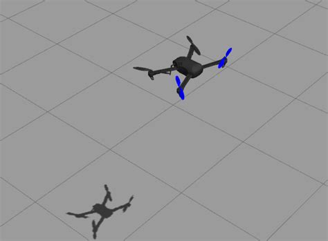 A Snapshot Of The Iris Quadrotor Model Flying In The Gazebo Simulator Download Scientific Diagram