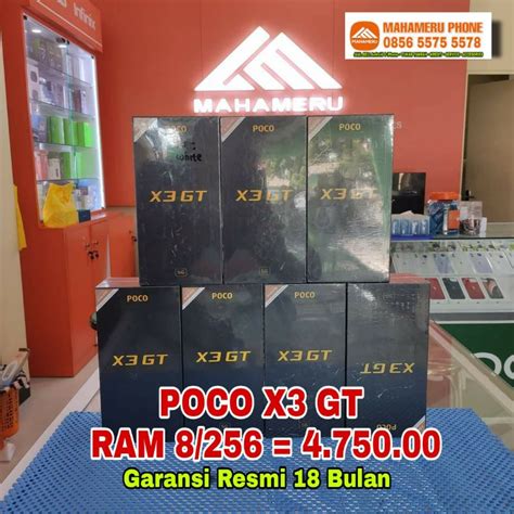 Jual Xiaomi Poco X GT Ram Garansi Resmi Shopee Indonesia