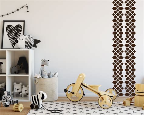 Best Laser Cut Geometric Pentagon Pattern Design Decals Huetion