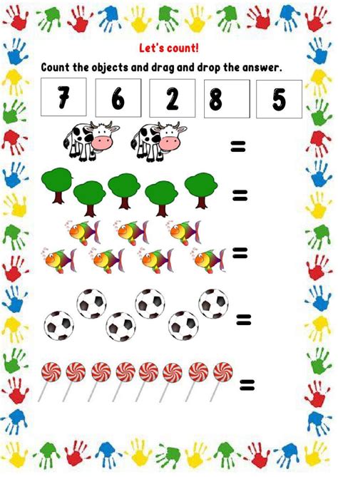 couting numbers 1 10 worksheet live worksheets worksheets library