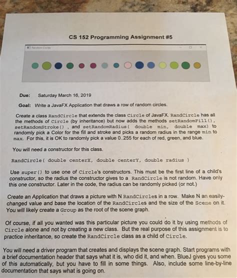 Solved Cs 152 Programming Assignment 5 Due Saturday March