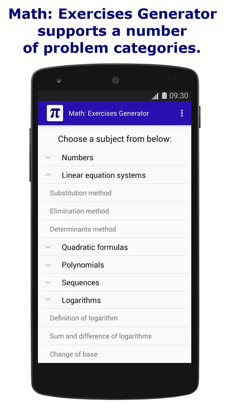 Math Exercises Generator Apk Para Android Descargar