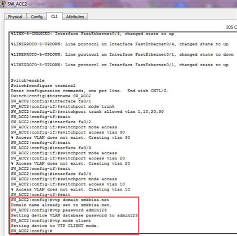 KONFIGURASI VLAN MENGGUNAKAN SWITCH PC