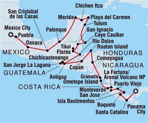 Ultimate Central America Itinerary Ideas Peten Guatemala Isla