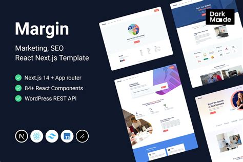 Margin Marketing Seo Nextjs React Template Download For Wordpress