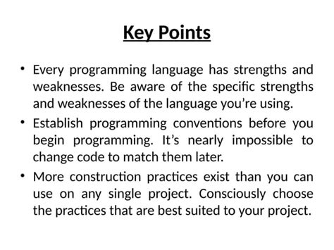 Software Construction And Development Lec 4pptx