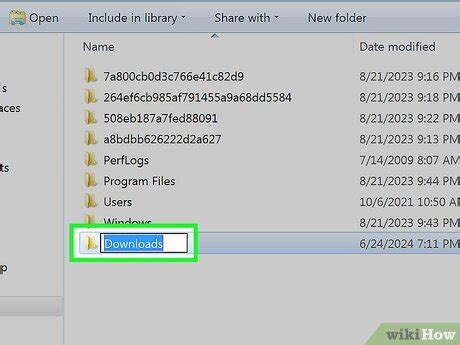 How To Create A Download Folder 12 Steps With Pictures