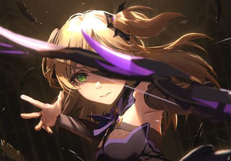 Fischl Genshin Impact Drawn By Reshanims Danbooru