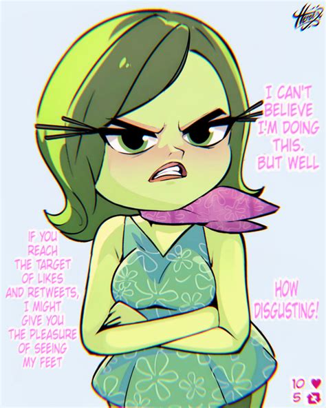 Rule 34 Angry Face Background Breasts Clothing Dialogue Disgust Inside Out Disgusted