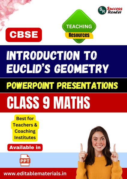 Introduction To Euclids Geometry Ppt For Cbse Class 9 Maths For Teaching Editable Materials