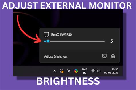 How To Adjust External Monitor Brightness On Windows 11 And 10 Beebom