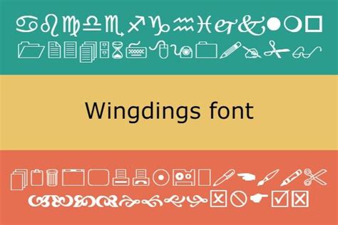 Wingdings Font