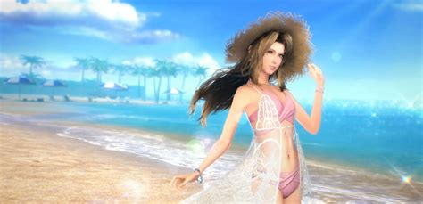 Fantasy 7 Ever Crisis Beach Aerith By Venom Rules All On Deviantart