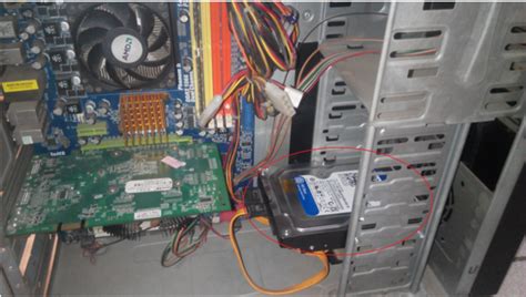 台式电脑硬盘在哪里 硬盘在主机哪个位置图片 微信公众号文章