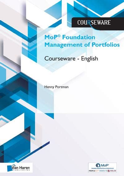 Mop® Foundation Management Of Portfolios Courseware Van Haren