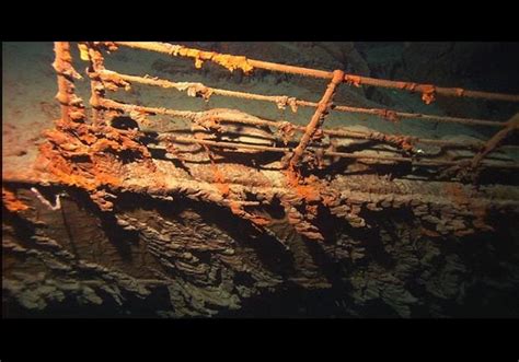 Titanic Railing 2011 08 04 Incredible Shipwrecks Around The World