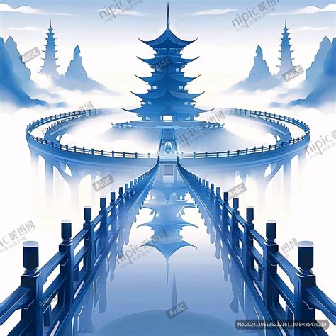 Ai创作图古桥插画 五亭桥插画 桥插画 串月桥插画 风雨桥插画 奈何桥插画 桥梁插画 小桥插画 雷峰塔插画 小桥流水插画 枫桥背景 广济桥插画 铜瓦门大桥插画 飞英塔插画 串月桥元素nipic