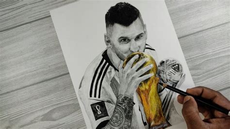 √ kumpulan contoh gambar sketsa lionel messi