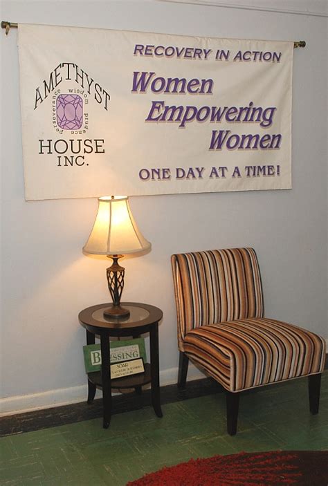 Womens Sober Housing Amethyst House Residential Halfway House