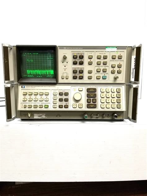 Hp 8566b Spectrum Analyzer With Display Analyzers Bmi Surplus