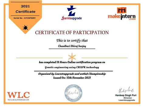 Geneticengineering Crispr Certificationprogram
