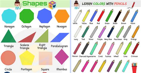 Colors In Shapes