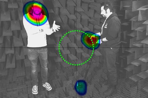 fascinating look at acoustic cameras that use microphones to visualize
