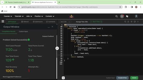 Day 48 Of 100daysofcode Challenge Remove Duplicates Priyanshi
