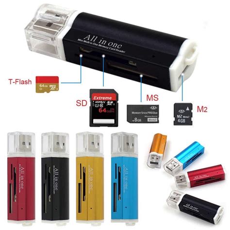Peripherals USB Flash Memory All In Multi Function Card Reader Writer Micro SD M Shopee