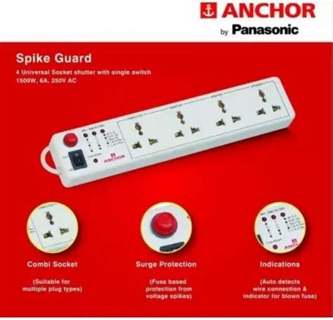 3 Pin 4 Way 6a With Socket Single Switch Extension Board At Best Price In Bhubaneswar