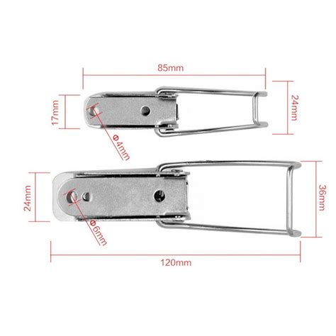 Spring Loaded Toggle Latch Hasp Rustproof Stainles Grandado